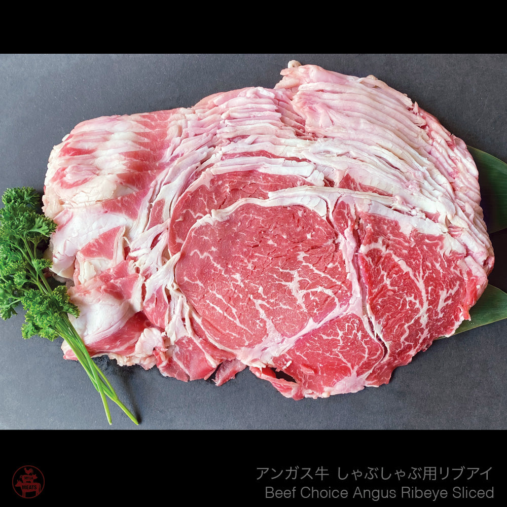Beef Ribeye Shabu-Shabu, Choice | My LA meats